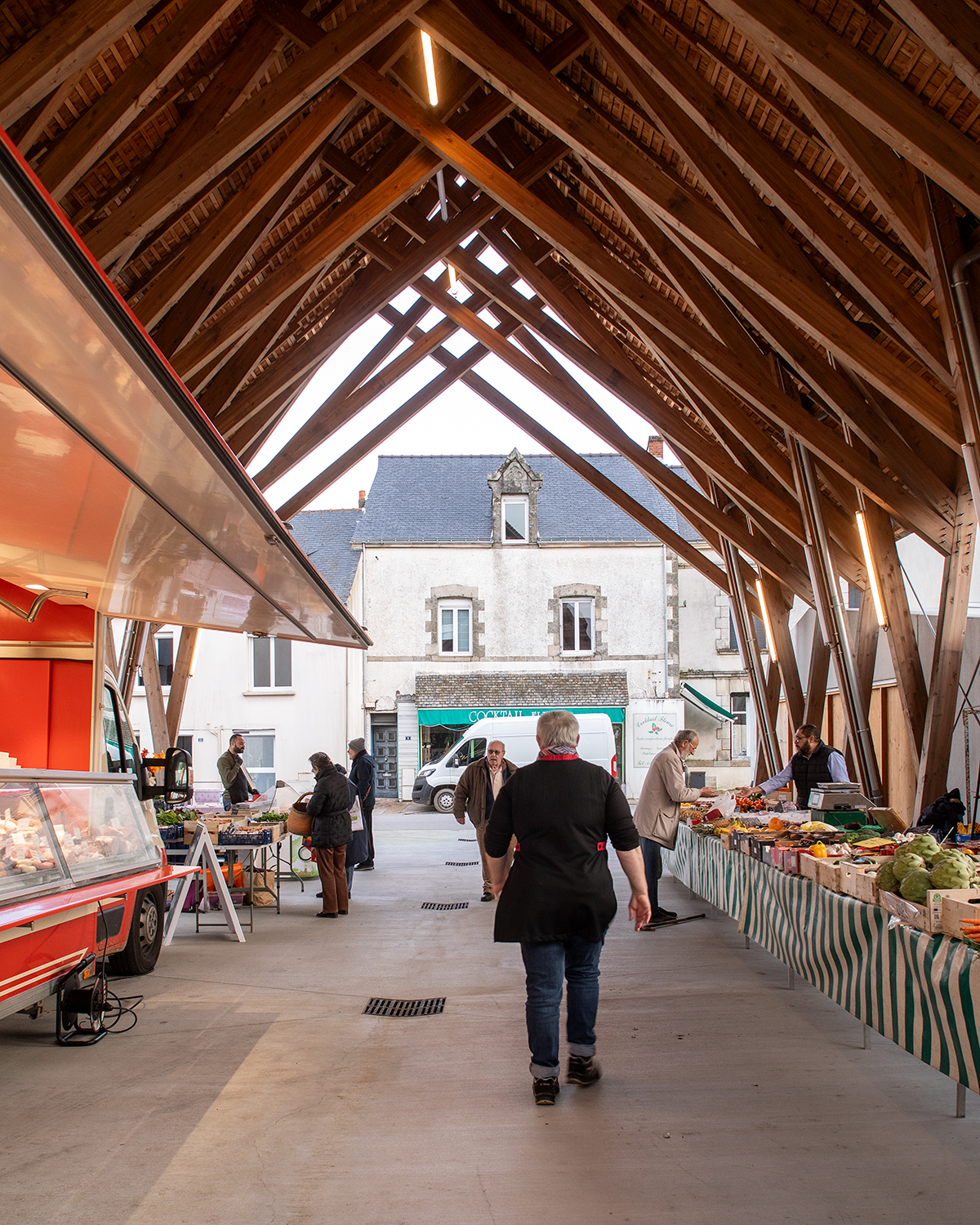 LAUS architectes — Halle de marché, Missillac