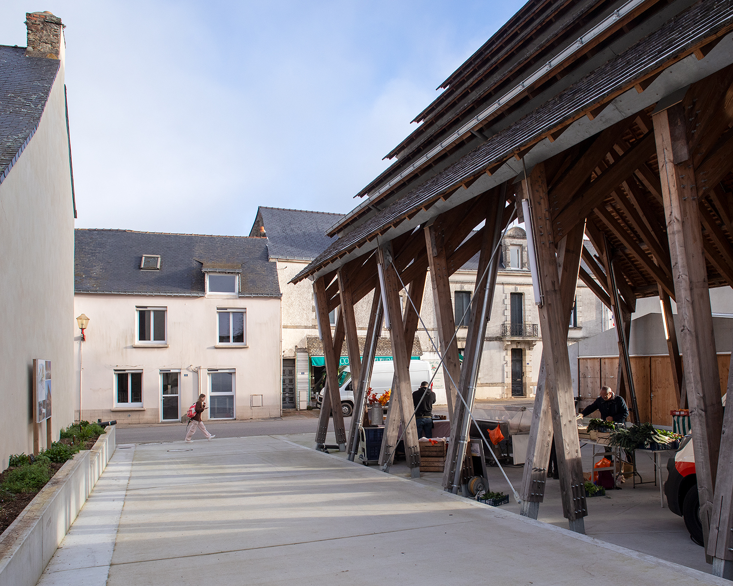 LAUS architectes — Halle de marché, Missillac