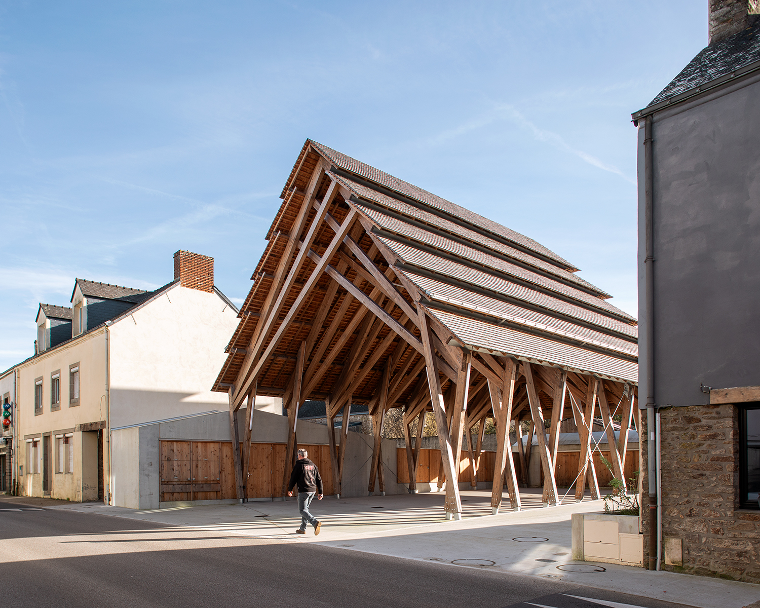 LAUS architectes — Halle de marché, Missillac