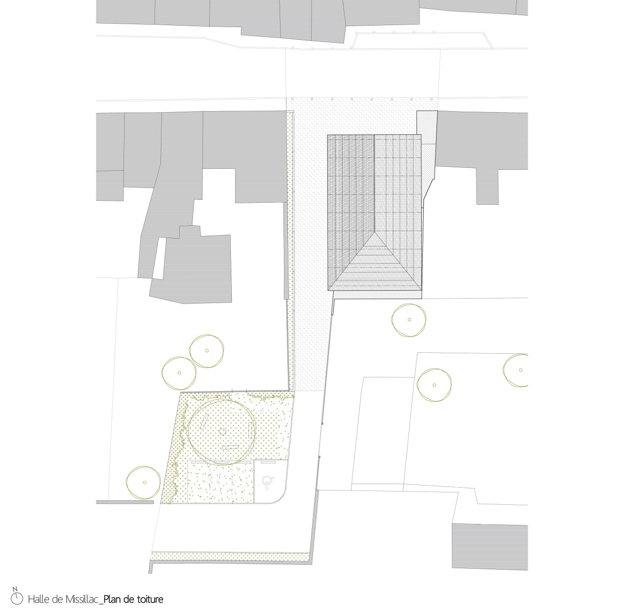 LAUS architectes — Halle de marché, Missillac